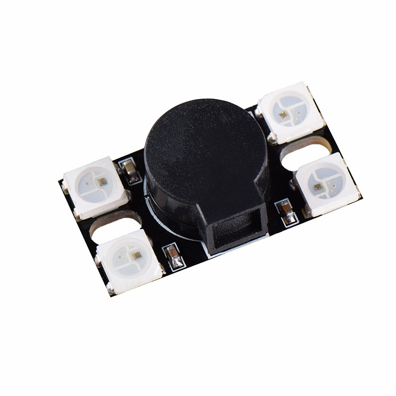 JHEMCU BZ110DB LED alarm buzzer WS2812 programmable BF CF INAV F4 F7 H7