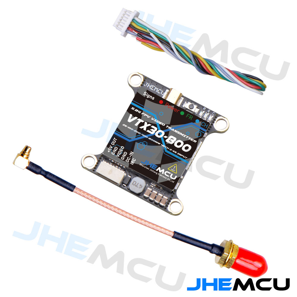 JHEMCU VTX30-800 5.8GHZ 800MW Wireless Video Transmission Module FPV ...